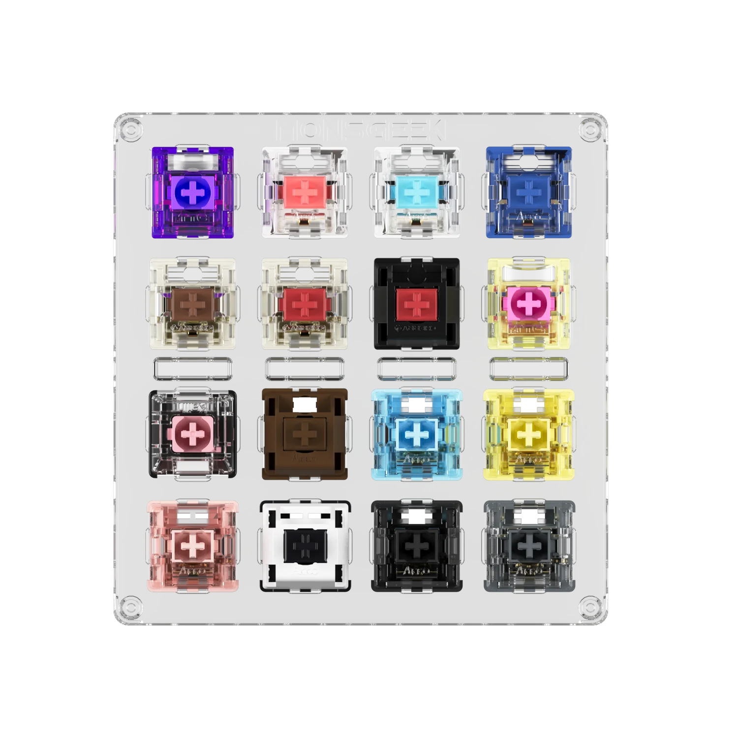 Akko-x-MonsGeek-Acrylic-16-key-Switch-Tester-Linear-Tactile-Clicky ...