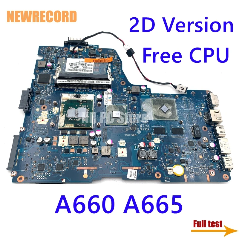 For-Toshiba-Satellite-A660-A665-Laptop-Motherboard-NWQAA-LA-6062P ...