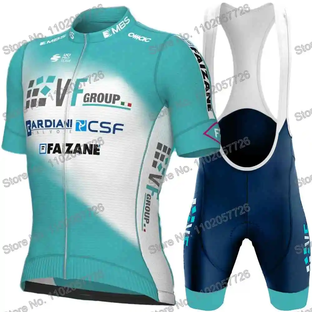 VF GROUP BARDIANI CSF FAIZANE 2024 Cycling Jersey Men's Set Summer ...