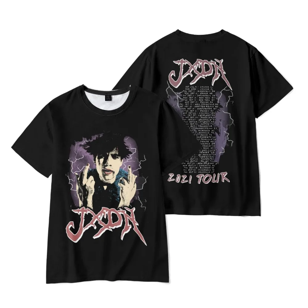 Jaden-Hossler-Merch-Crewneck-Manga-Curta-Tee-Social-Media-Star-Mulheres ...