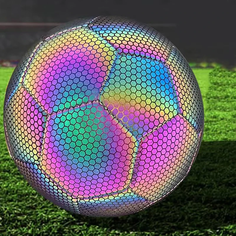 Classic No. 5 TPU Reflective Soccer Ball - High-Quality Anti-Slip Wear ...