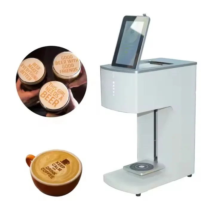 Full Automatic 3D Coffee Printer Latte Art Machine/commercial Good Use ...