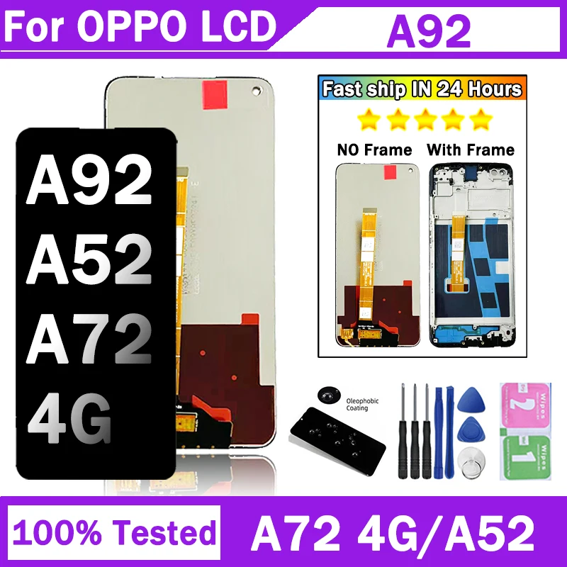 CPH2059 CPH2061 CPH2069 CPH2067 Premium Lcd For Oppo A52 A72 A92 LCD ...