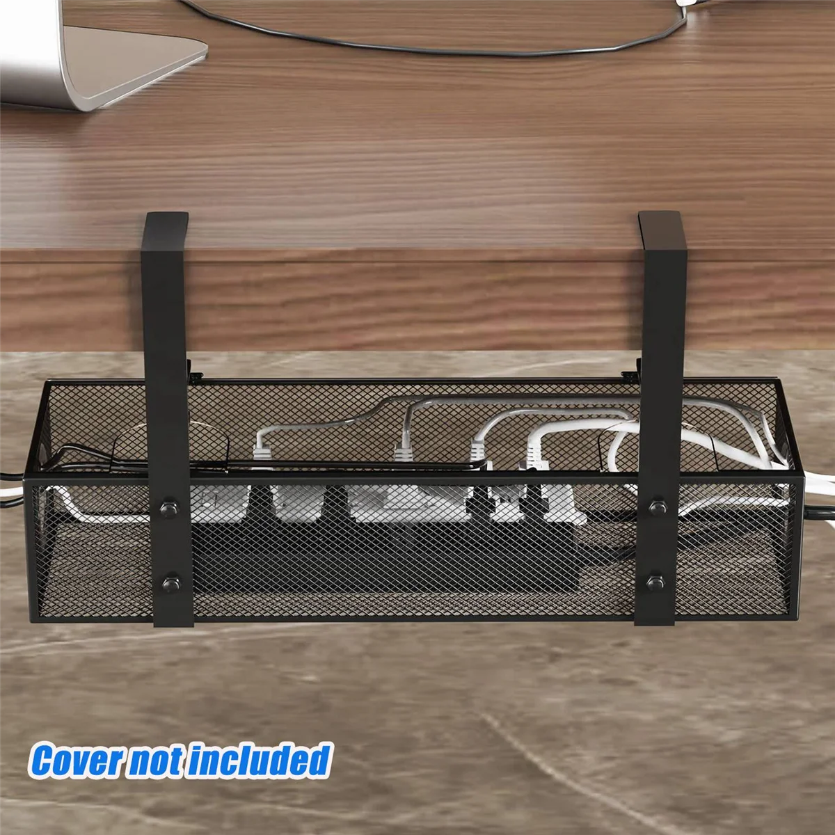 Generic Under Desk Cable Management Box Tray Under Desk Wire Management ...