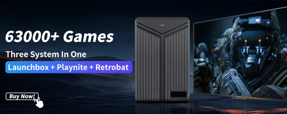 4K HD Portable Video Game Console With 500G Hard Drive Built-in 1700 ...