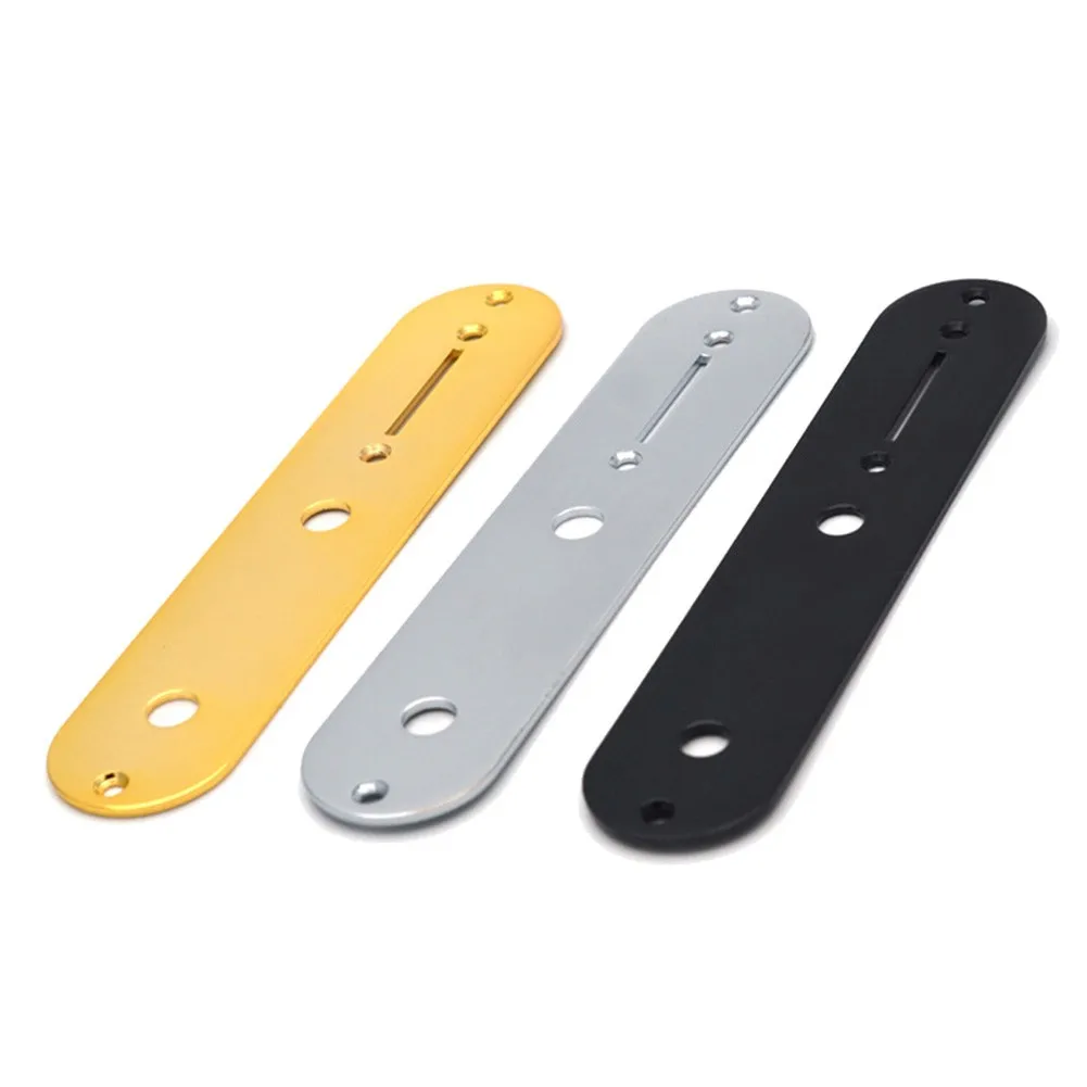 Electric Guitar Control Plate For Telecaster Style Guitars,Chrome,Black ...