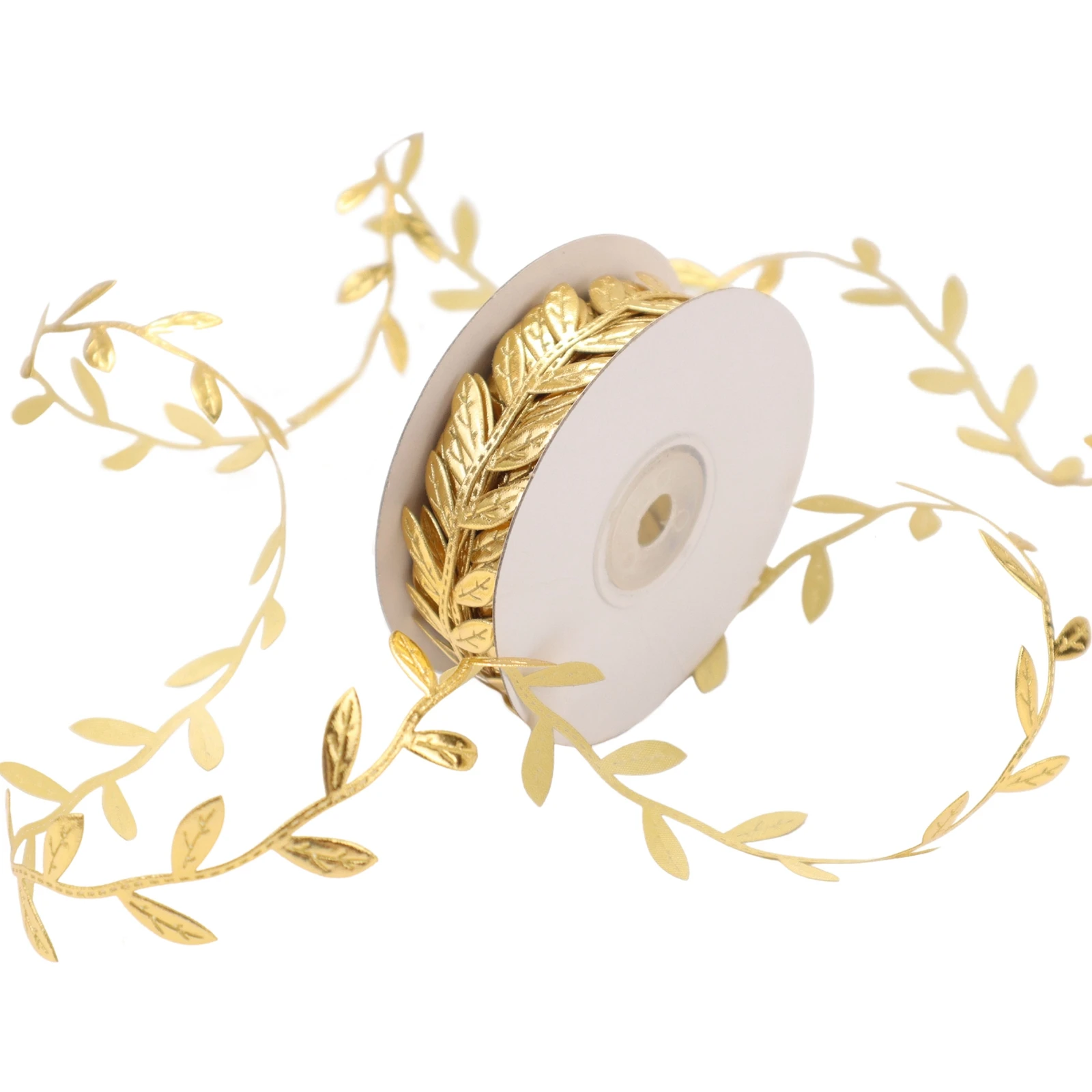 20-Yards-Roll-Leaf-Ribbon-Trim-For-Gift-Wrapping-Party-Wedding-Home ...