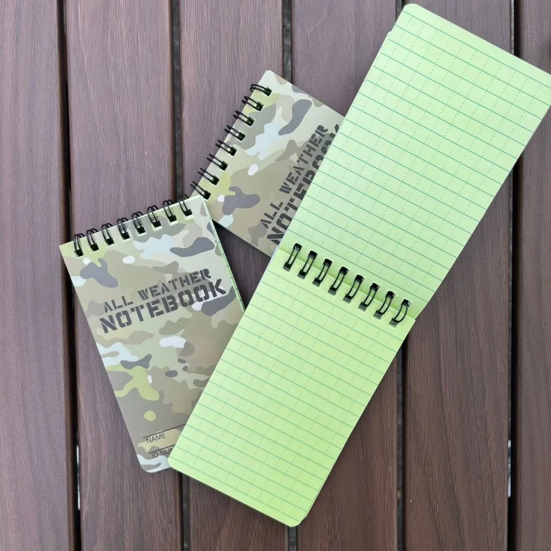 Camouflage-Printing-Note-Book-Paper-Waterproof-Writing-Paper-In-Rain ...