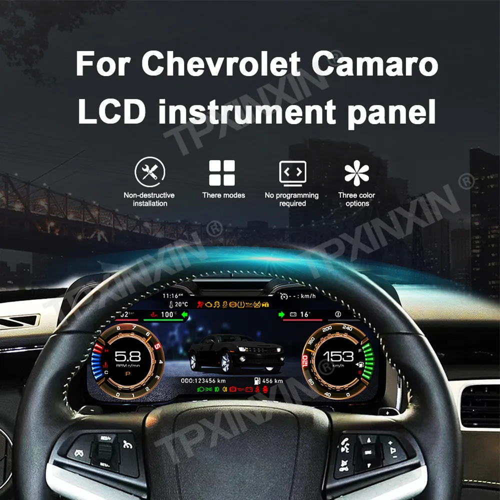 2024-Lastest-LCD-Dash-cluster-For-Chevrolet-Camaro-2010-2015-Car ...