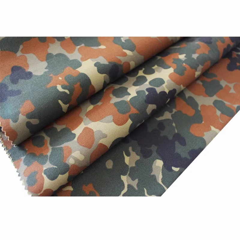 German-Flecktarn-Army-Spotted-Camouflage-Fabric-Twill-Polyester-Cotton ...