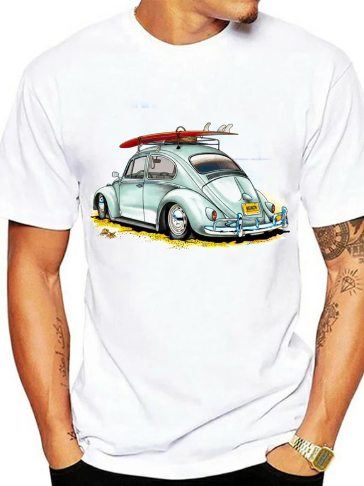 Classic-Car-Tops-T-Shirt-Classic-Car-Pattern-Shirt-for-Men-Creative ...
