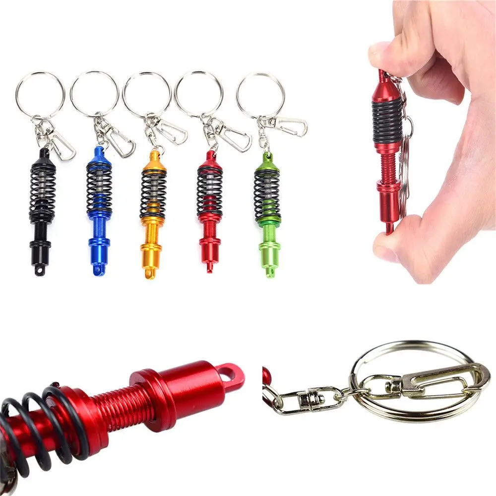 Universal Spring Car Tuning Part Shock Absorber Keyring Adjustable ...