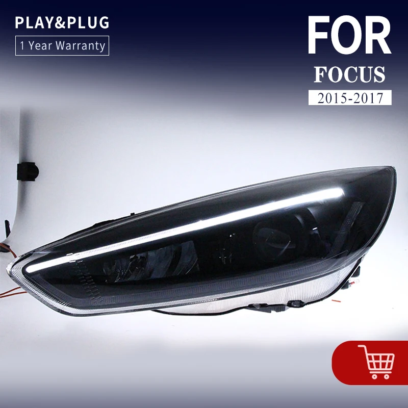 Car-Styling-Headlight-For-Ford-Focus-2015-2017-Headlights-LED-Running ...