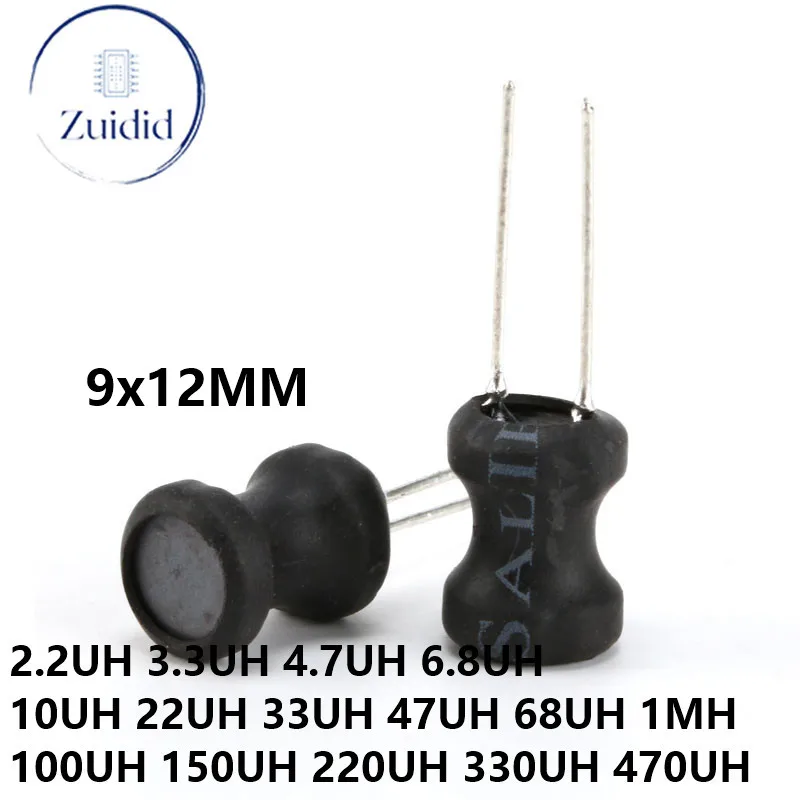 10pcs-I-shape-Power-Inductor-I-Inductance-Copper-Coil-DR-CORE-9-12mm-2 ...