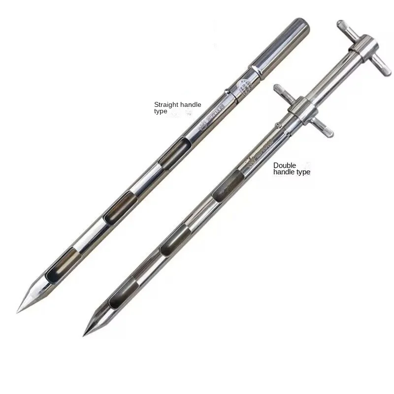 New-304-stainless-steel-double-layer-rotating-powder-sampling-tube ...