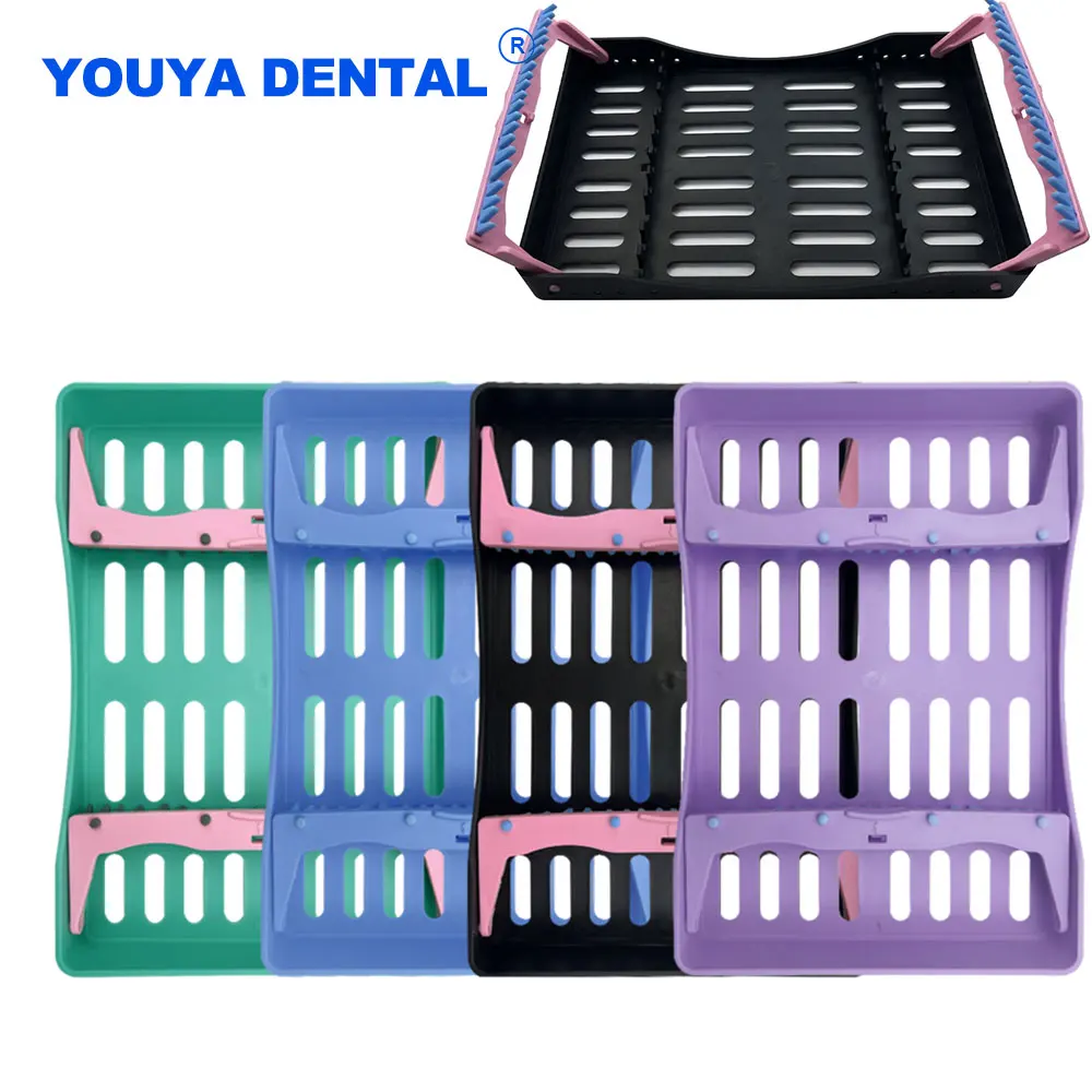 Dental-Plastic-Sterilization-Box-with-10-Holders-Tips-handles ...