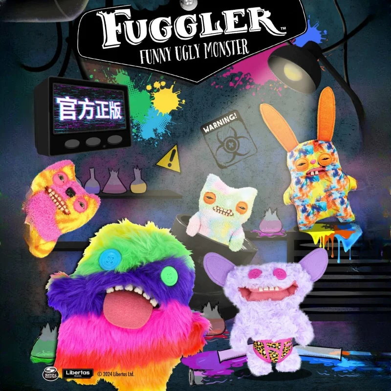 Original-Fuggler-Teen-Monster-Plush-Doll-Funk-Teen-Treasure-Ugly-Monster-Fun-Toy-Laboratory ...