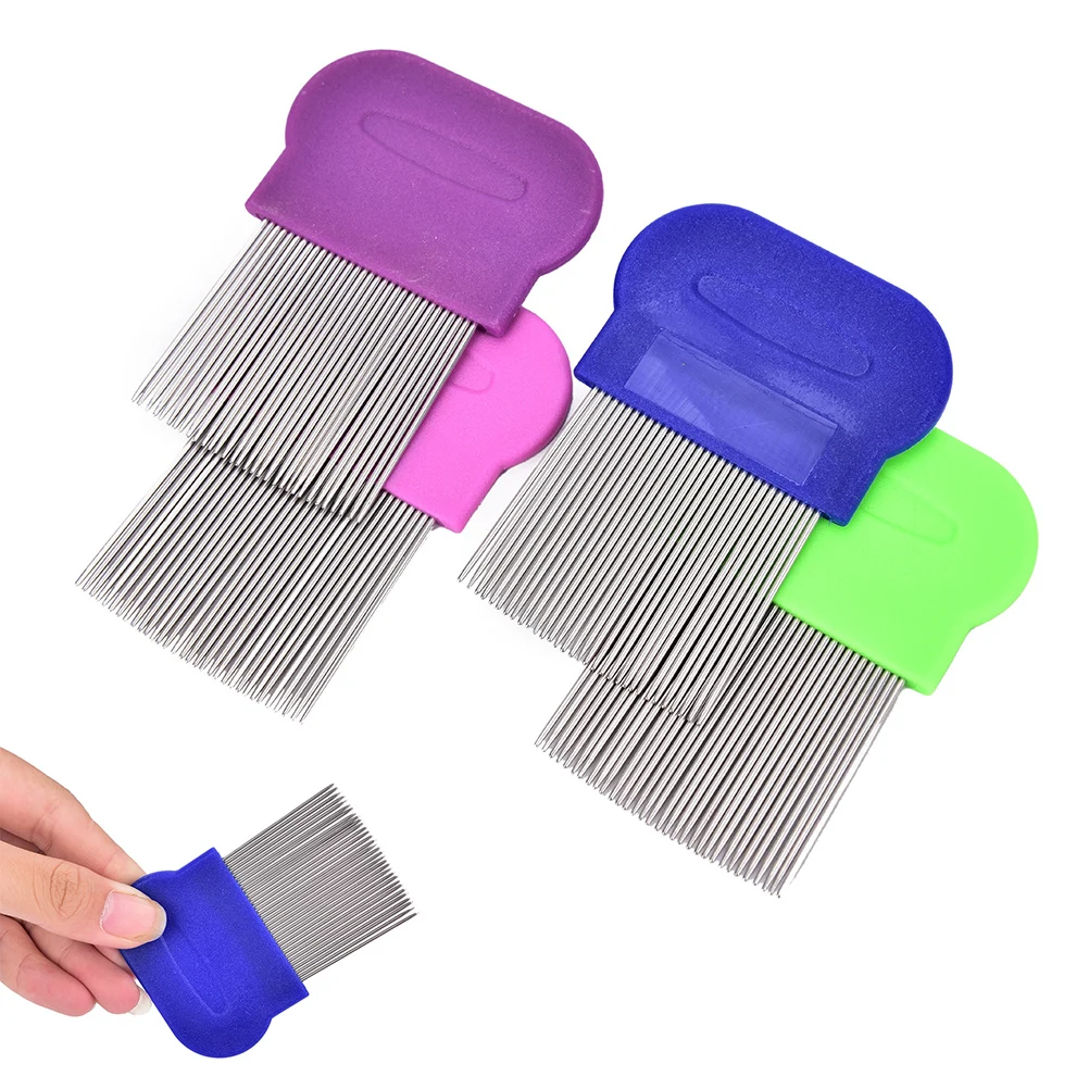 6Styles Stainless Steel Terminator Lice Comb Kids Hair Rid Headlice ...