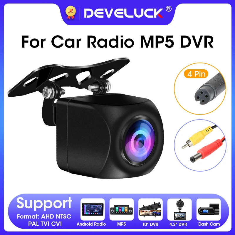 AHD-1080P-Rear-View-Camera-Fisheye-Lens-For-DVR-Dash-Cam-Car-Radio-MP5 ...