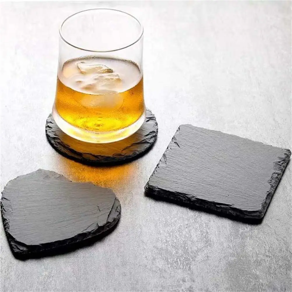 Rock-Coaster-Stone-Tea-Coaster-Beverage-Drinking-Cup-Rock-Coaster-Table ...