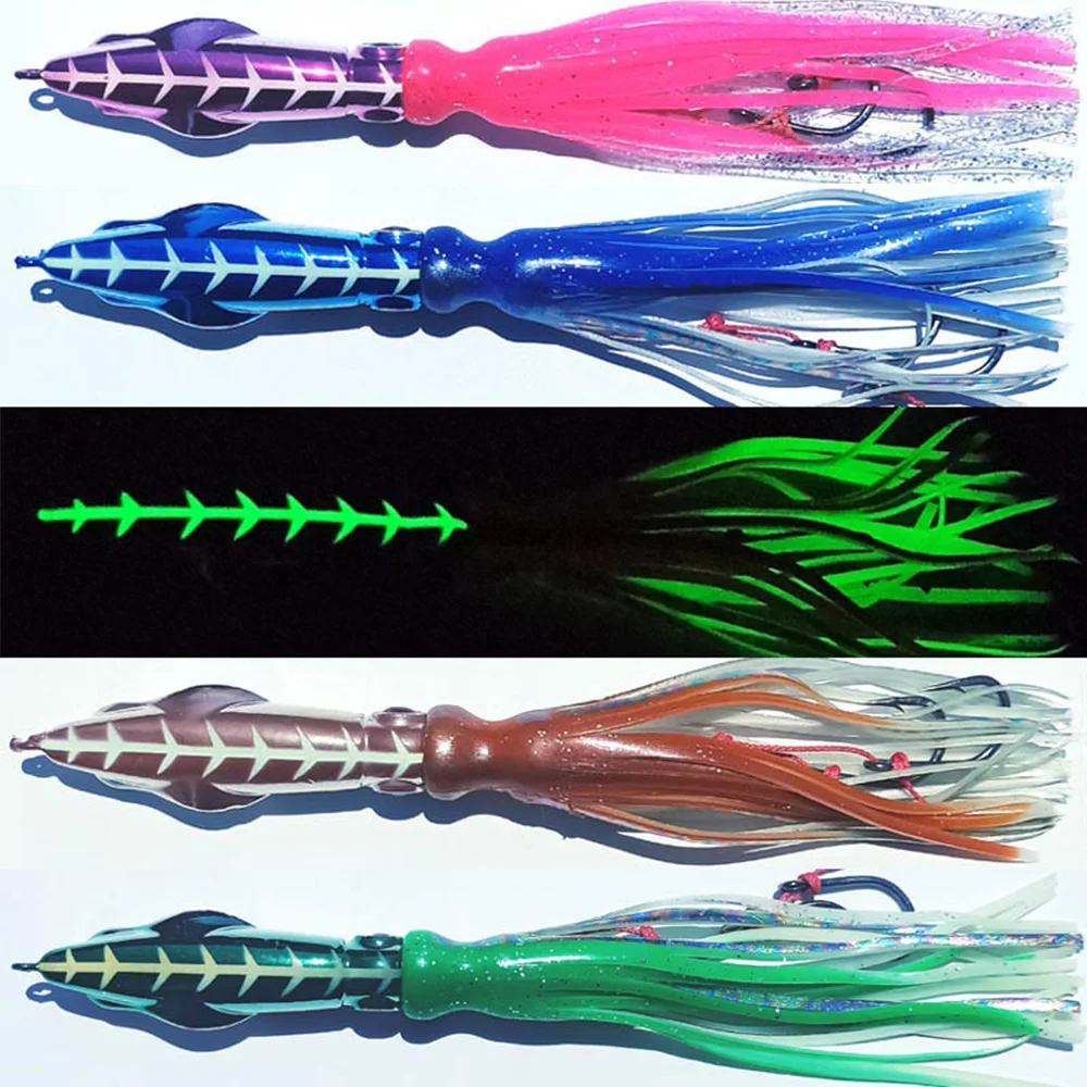 60/100/150/200g Saltwater Shore Jigging for Mahi Marlin Wahoo Slow ...
