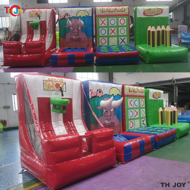 Free-air-versand-4-in-1-aufblasbare-sport-spiel-aufblasbare-karneval ...