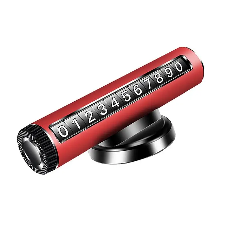 Parking-Card-Number-Plate-Elegant-Car-Interior-Decoration-Telephone ...