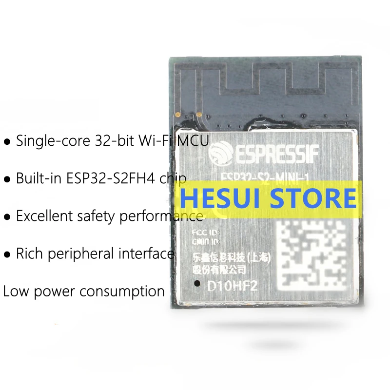 Original authentic ESP32-S2-MINI-1(4MB) single-core 32-bit Wi-Fi MCU module