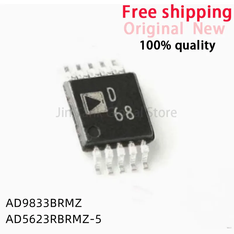 2Pcs AD9833 AD9833BRMZ D68 AD5623RBRMZ-5 MSOP-10 D86 IC in Stock Wholesale - AliExpress 502
