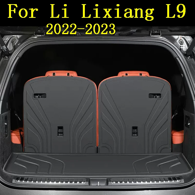For-Li-Lixiang-L9-2022-2023-Car-Rear-Trunk-Liner-Cargo-Boot-TPE-Trunk ...
