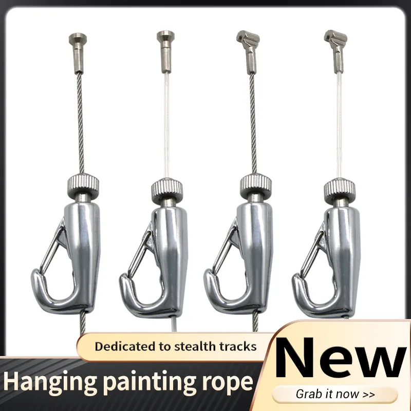 4set-Stainless-Steel-Wire-T-shaped-Nylon-Snake-Rope-Cable-Sling-with ...