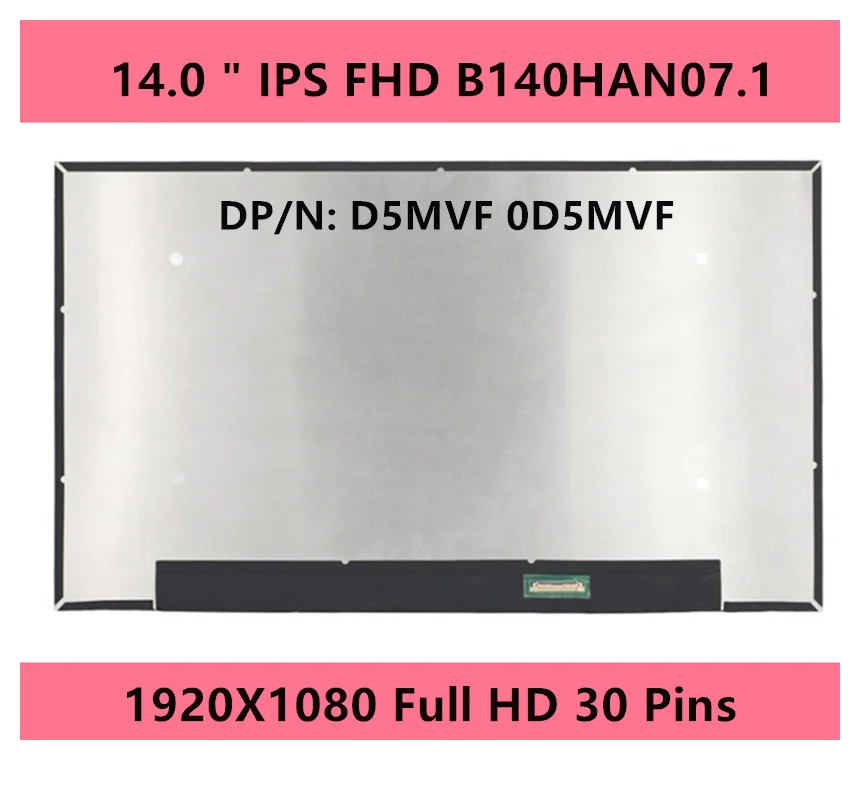 Pantalla LED IPS FHD de 14,0 pulgadas para ordenador portátil ...