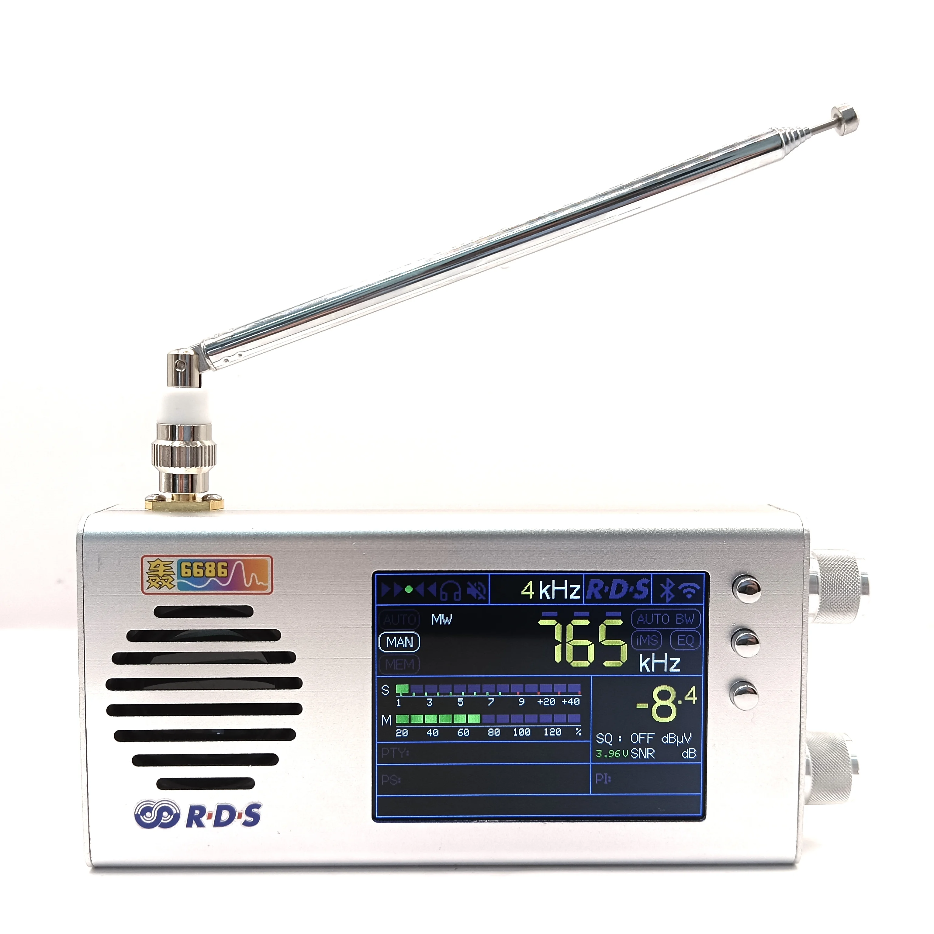 2nd-Generation-TEF6686-Full-Band-FM-MW-Short-Wave-HF-LW-Radio-Receiver ...