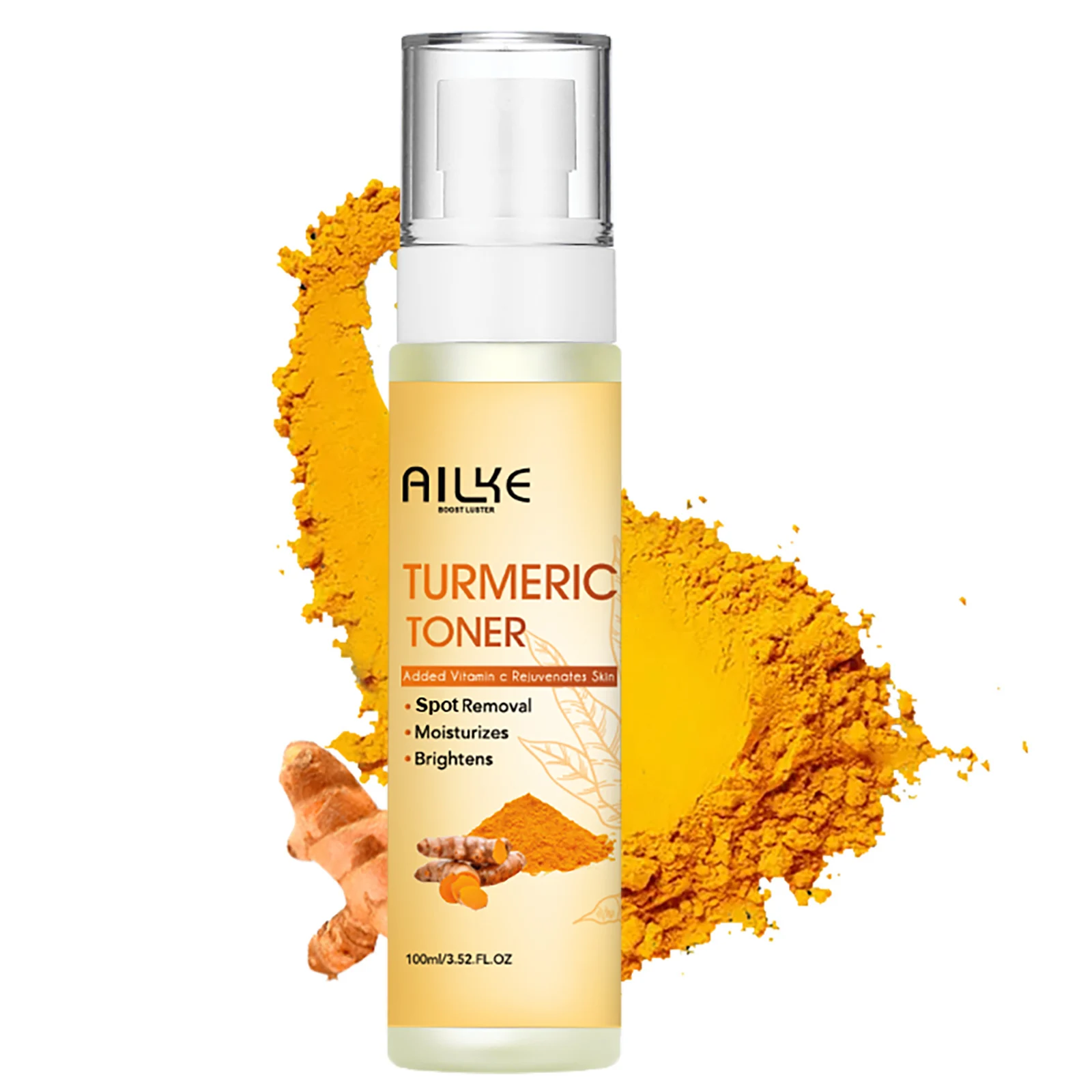 AILKE-Organic-Turmeric-Toner-for-Face-Removal-Spots-Moisturizing ...