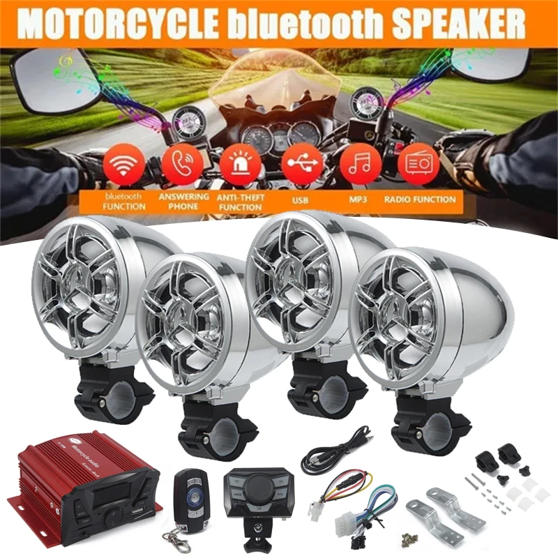 4-Channel-High-Power-Motorcycle-Speakers-Mp3-Anti-theft-Alarm ...
