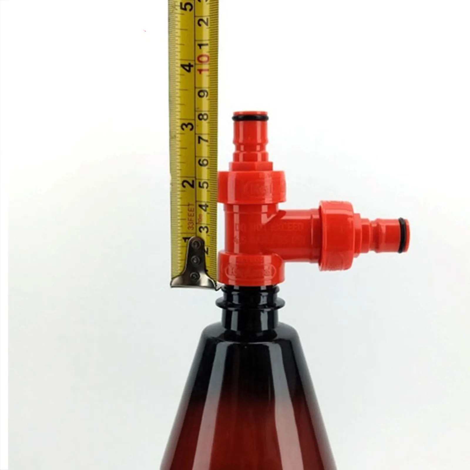 Carbonation Ball Lock Cap Tee Fitting - Turn 2 Liter Bottle Into ...