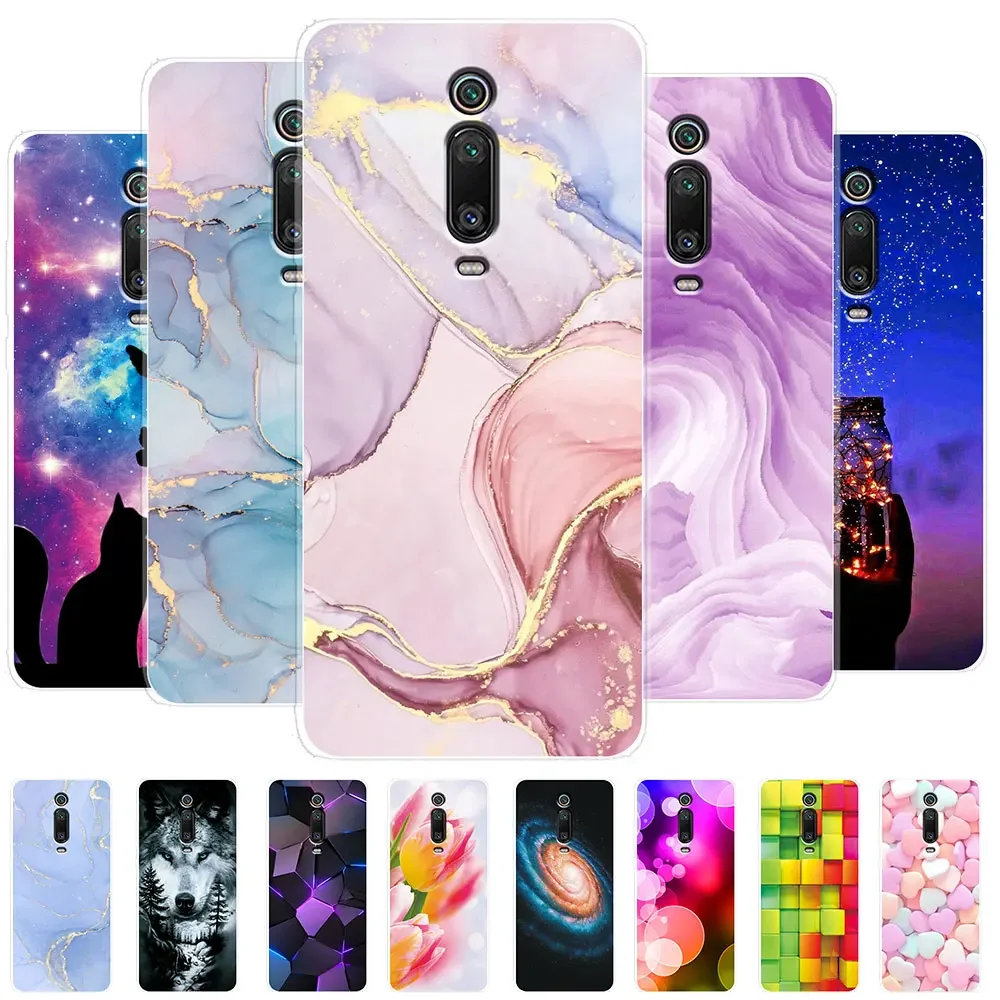For-Xiaomi-Mi-9T-Redmi-K20-Case-Mi9T-Pro-Cover-Soft-TPU-Silicone-Back ...