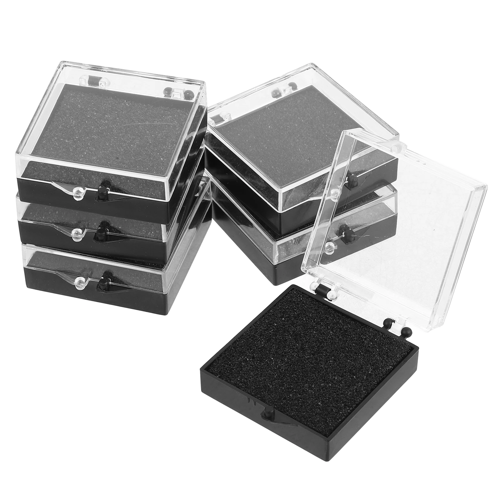 6Pcs Medal Storage Box Delicate Brooch Displaying Case Lapel Pin ...