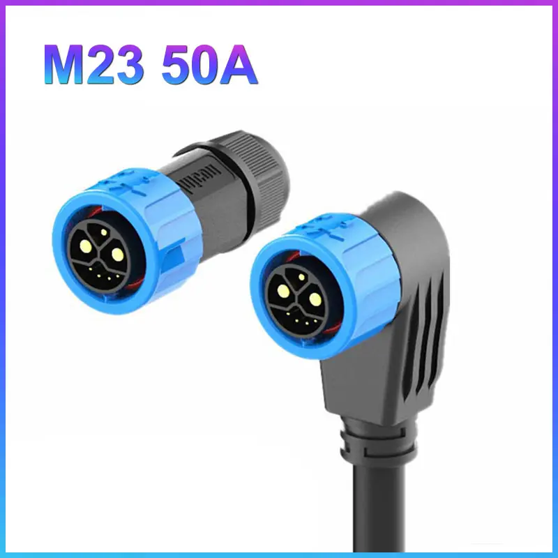 M23-2-1-5-Battery-Connector-Motorcycle-Charger-Plug-Socket-50A-Male ...