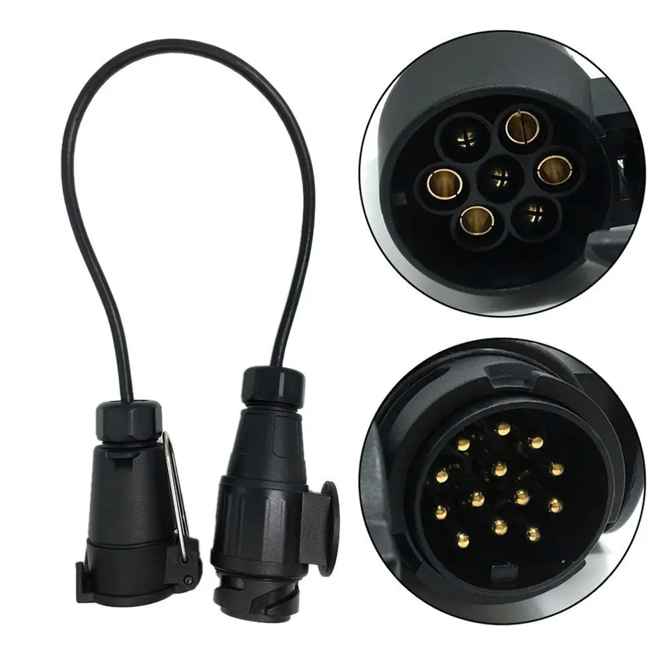 7 Pin To 13 Pin Towing Adaptor 7 To 13 Pin Towing Electrics ADAPTOR 7 ...