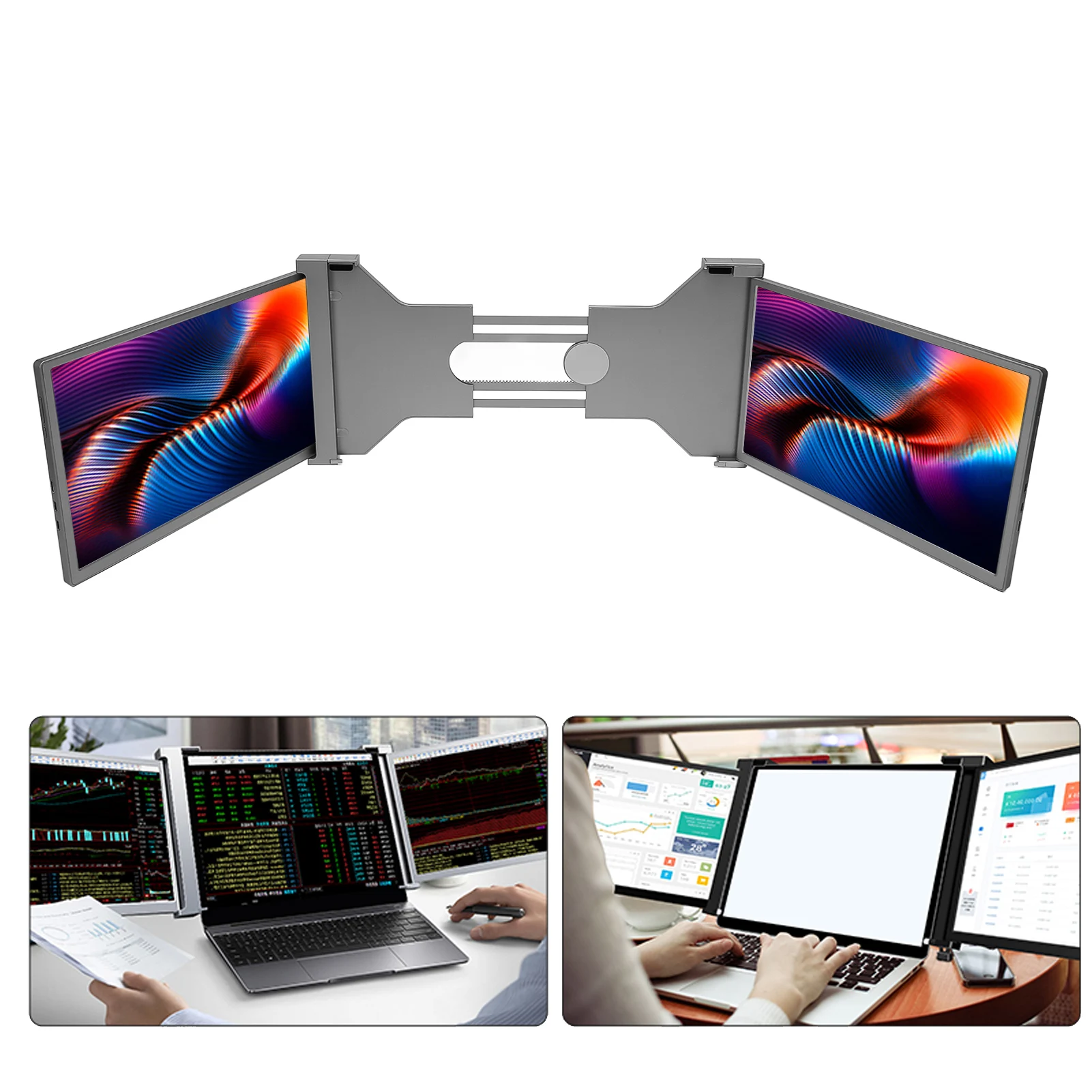 Monitor portátil Triple S15, extensor de pantalla de 14 pulgadas ...