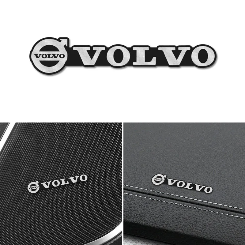 2/4/10Pcs 3D Car Audio Stereo Speaker Badge Sticker Decal Accessories ...