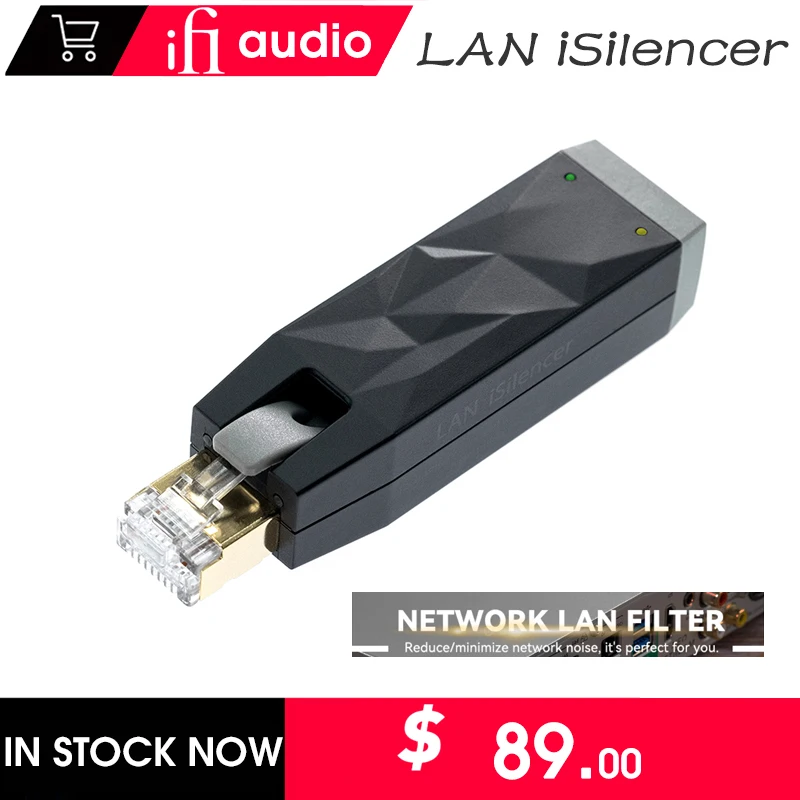 iFi LAN iSilencer Signal Balanced Power Purify Filter Actively Removes ...