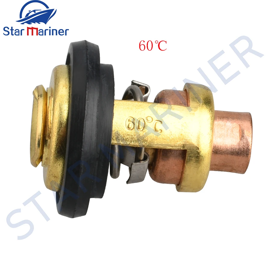 Thermostat 66M-12411-00 66M-12411-01-00 6G8-12411 For YAMAHA Outboard 4 ...