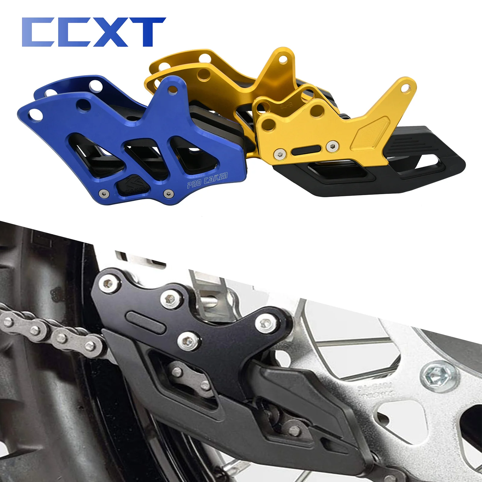 Motorcycle CNC Chain Guide Guard Protector For Suzuki RM125 RM250 ...