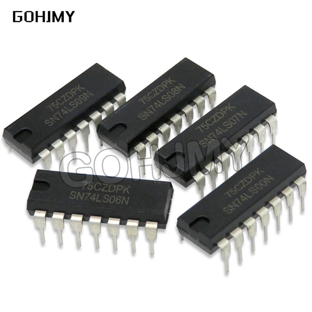 10PCS-SN74LS04N-74LS04N-74LS04-HD74LS04P-SN74LS00N-SN74LS02N-SN74LS06N ...