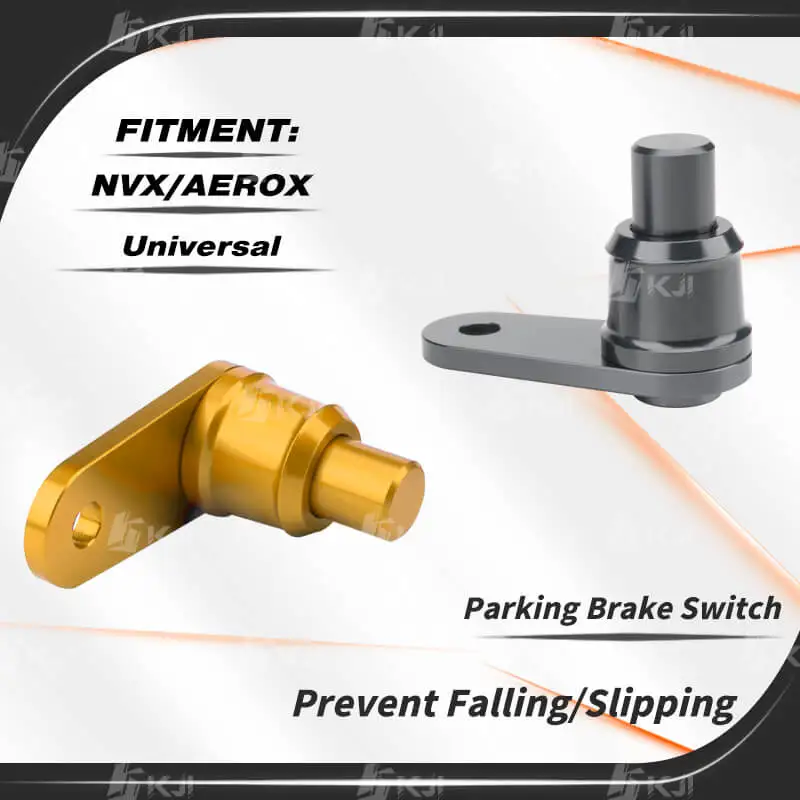 For-Yamaha-NVX-AEROX-155-125-Parking-Brake-Switch-Button-Lock-CNC ...