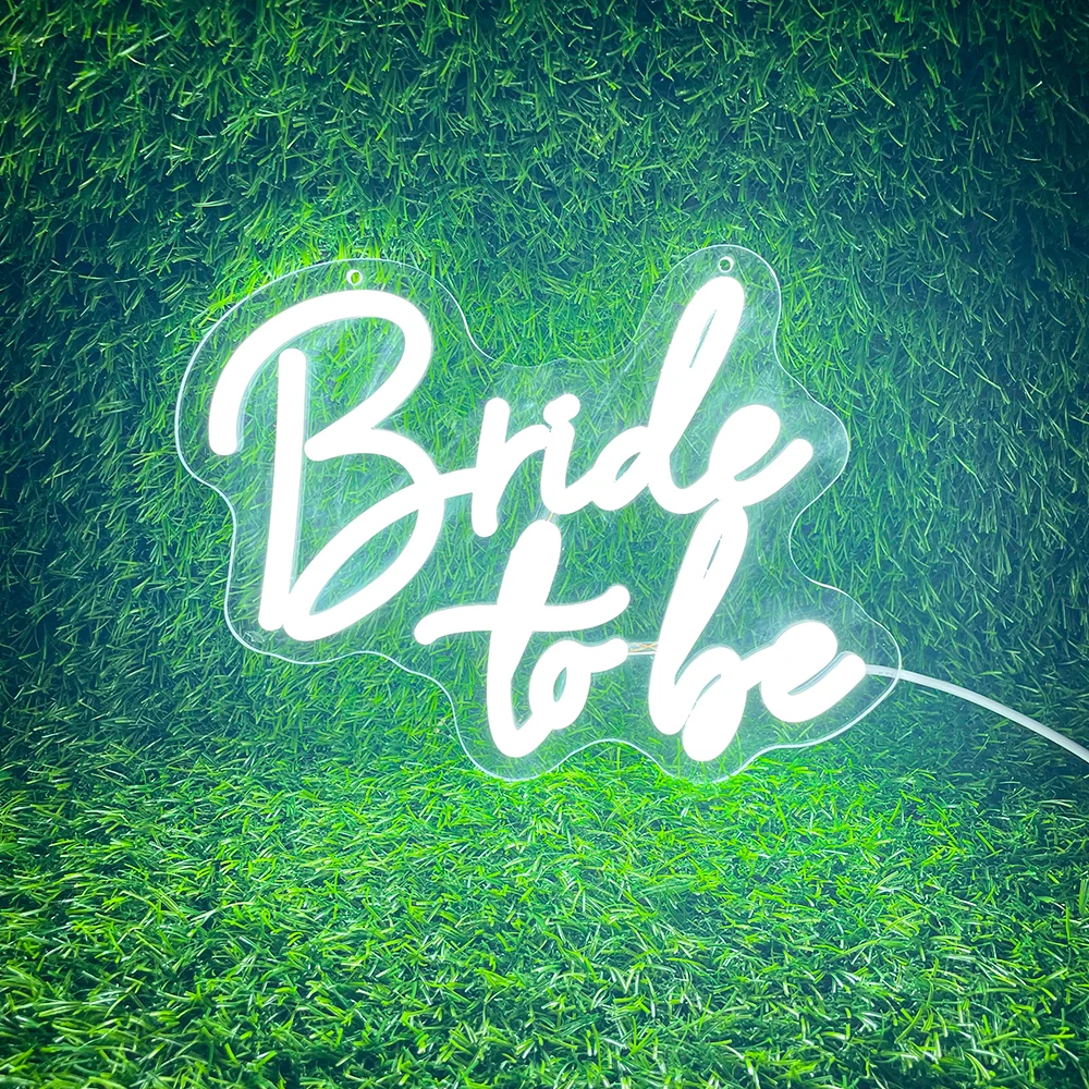 Bride-to-Be-Neon-Sign-USB-Powered-White-Led-Neon-Light-Signs-for-Bridal ...