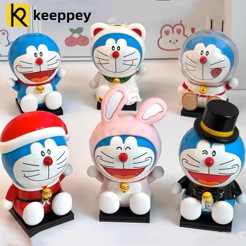 Keepple-doraemon-Building-Blocks-astronaut-plastic-model-kawaii-anime ...