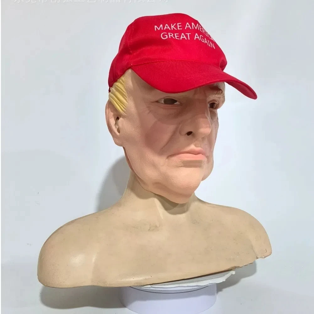 Realistic-Donald-Trump-Mask-President-Celebrity-Imitative-Headgear ...